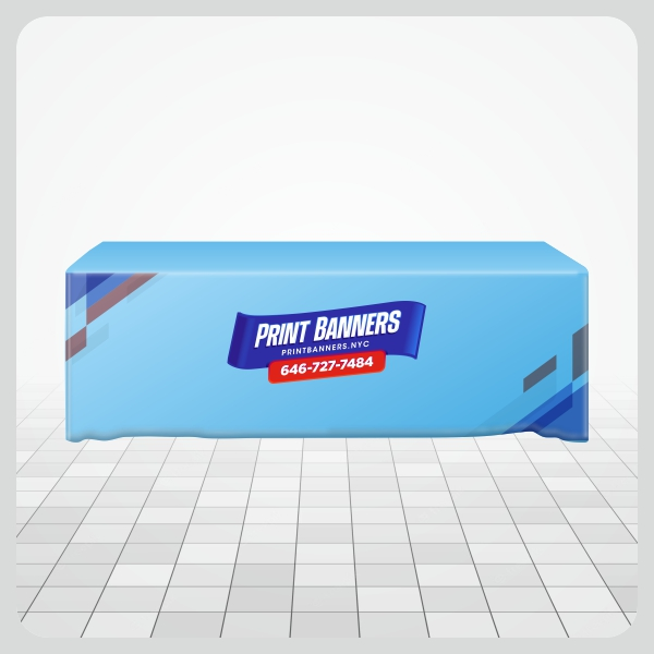 Custom Table Covers NYC, Fabric Table Coverings New York, Trade Show ...