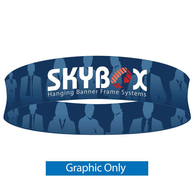 Hanging Banner Circle Double Sided (Graphic Only), Custom Hanging ...