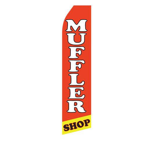 Muffler Shop Econo Stock Flag, Muffler Shop Advertising Flags in NYC ...