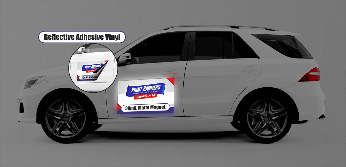 NYC Reflective Adhesive Vinyl, Custom Reflective Stick on Vinyl’s in ...