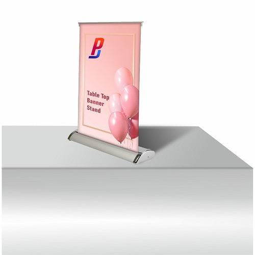 Table Top Banner Stand 11.5"x17.5", Trade Show Displays in New York ...